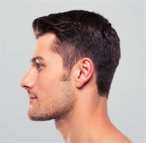 ¿el Hombre De La Imagen Está De Perfil O De Frente La Respuesta Puede