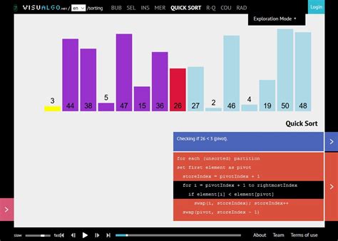Comment visualiser l algorithme de tri rapide Science du numérique