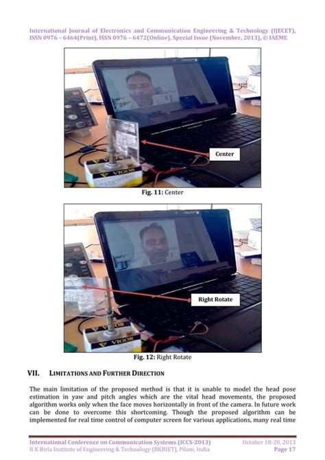 Feature Based Head Pose Estimation For Controlling Movement Of Pdf