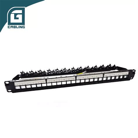 Gcabling U Port FTP Keystone Patch Panel Inch Unloaded Patchpanel