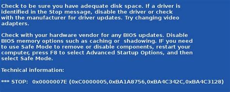 Complete Steps To Fix Stop 0x0000007e Error On Windows System Dk Pc