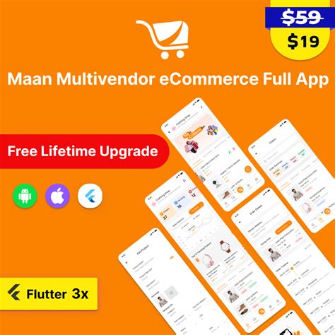 Acnoo Maan Vendor App E Commerce Flutter Full App Maan