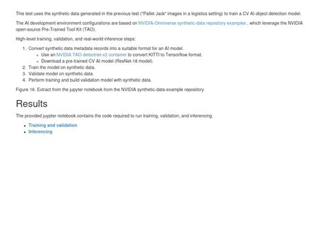 Developing A Computer Vision Ai Object Detection Model With Synthetic