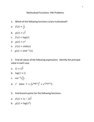 Cauchy Complex Analysis Cauchys Theorem Def A simply connected domain 𝐷 is one in which