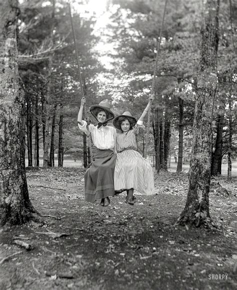 Shorpy Historic Picture Archive Swingers 1900 High Resolution Photo