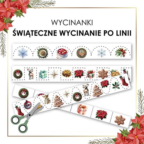 Wycinanki świąteczne Do Druku Boże Narodzenie Wycinanie