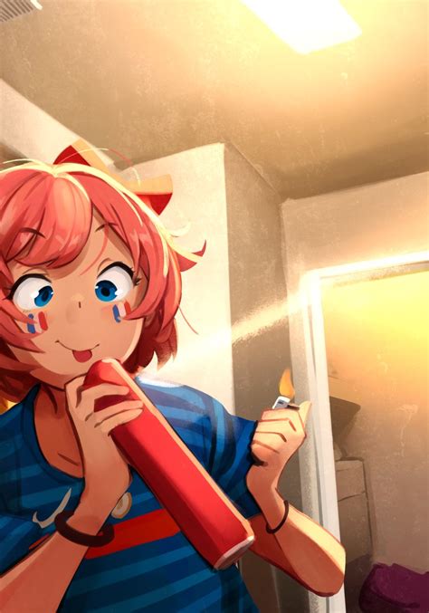 Sayori Doki Doki Literature Club And 2 More Drawn By Khyle Danbooru