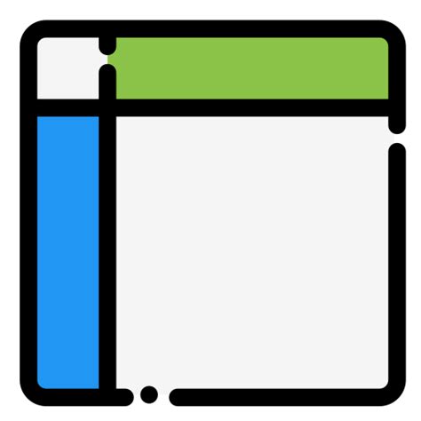 Data Table Generic Color Lineal Color Icon