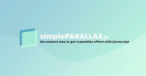 Simpleparallax Simple And Tiny Javascript Library Which Adds Parallax Animations On Any Images