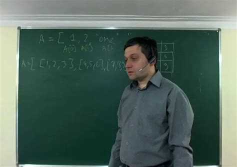 Программирование на языке Python Лекция 7 двумерные массивы вложенные списки Смотреть