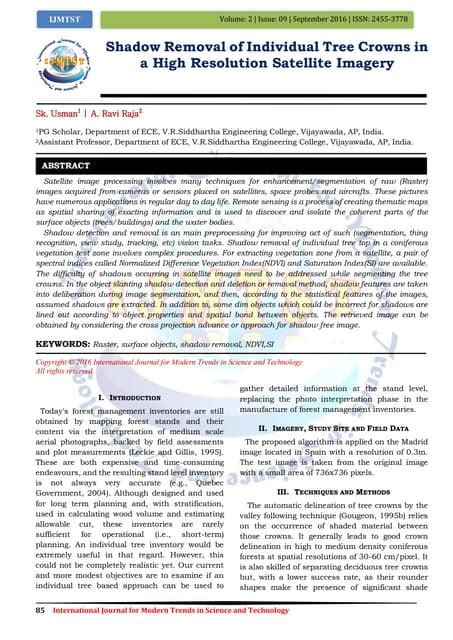 Marker Controlled Watershed Based Segmentation Of Multiresolution Remote Sensing Images Pdf