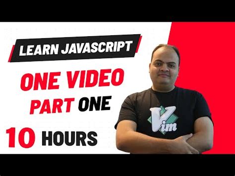Arabic Learn JavaScript In One Video Part One كورسات كود