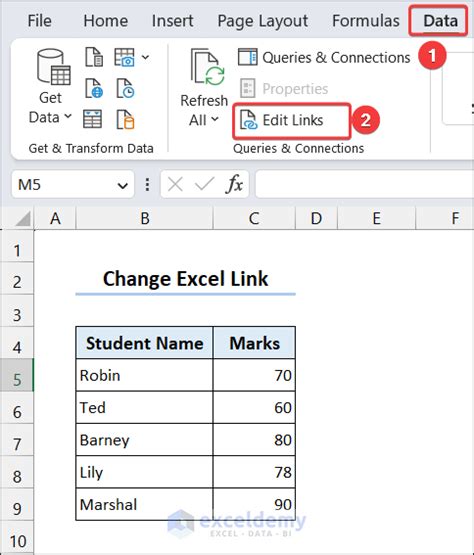 How To Update Excel Links Manuallyautomatically Exceldemy