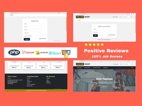 Full Stack Web Developer Php Laravel React Js Mysql Html Css