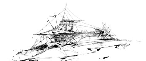 Hyunwook Jeon Structure Concept Sketch For Orc