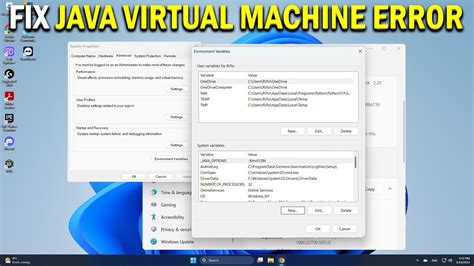 How To Fix Could Not Create The Java Virtual Machine Easy Fix Youtube
