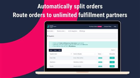 Order Fulfillment Guru Oms Automate Multivendor Order Routing Multi