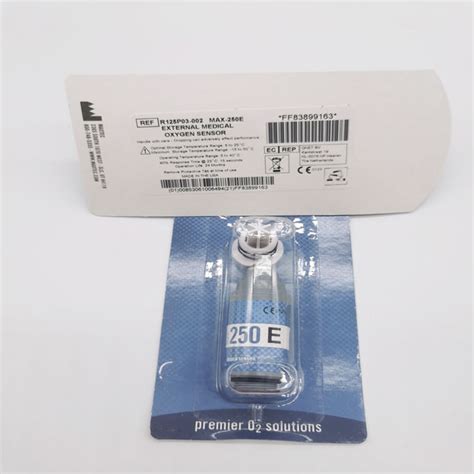 Fio2 16mv Medical Oxygen Sensor For Ventilator Machines Max 250e