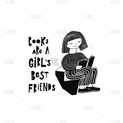 书文字字体可爱的短语商务简单背景灵感图书馆读书