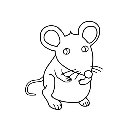 Laufende Maus Zum Ausmalen Kostenlos Malvorlagen Und Ausmalbilder Zum