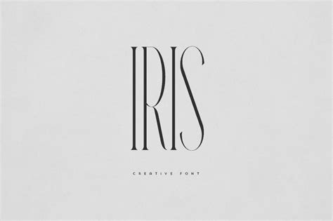 Iris Font · 1001 Fonts Iris Font · 1001 Fonts