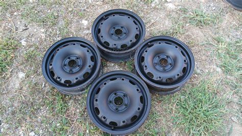 джанти за Vw Polo 14 цола Джанти 4 бр 14 цола Стоманени джанти железни джанти 6 J Inch