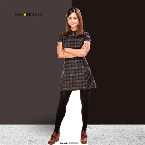 Sc606 Clara Oswin Oswald Cardboard Cut Out Height 159cm Star Cutouts