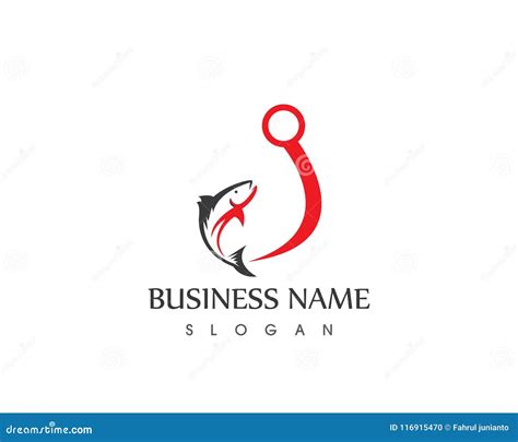 Fisherman Logo Vector Template Stock Vector Illustration Of Relax