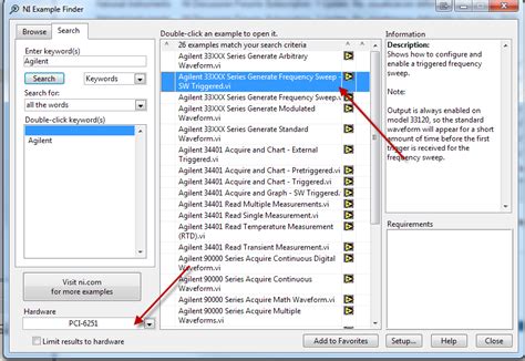 Ni Instrument Driver Finder Dialog Box Closes If Not Connected To