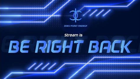 Animated Be Right Back Screen Animated Twitch Overlays Be Right Back