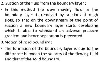 Separation Of Boundary Layer PPTX