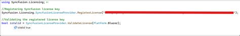 Validate Syncfusion License Keys In Ci Services Syncfusion