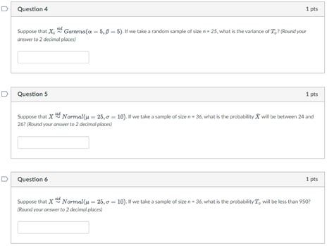 Solved Suppose that Xi iid Gamma α β If we take a Chegg com