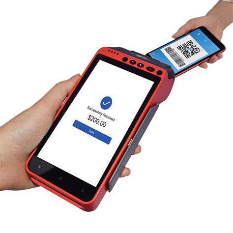 Android EMV WiFi G Mobile Payment Terminal Smart Handheld POS Terminal With Printer Hcc Z