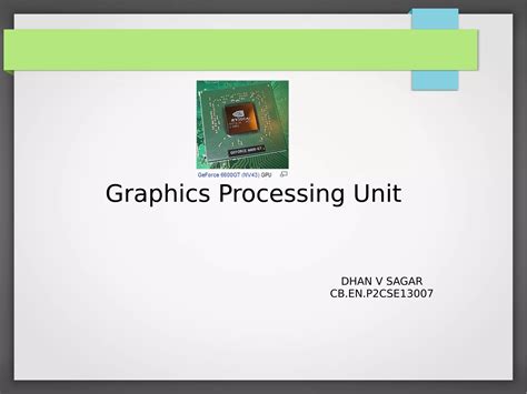 gpu an introduction pdf