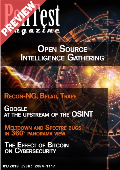 Pentest Magazine On Linkedin Preview Open Source Intelligence Gathering Pentestmag
