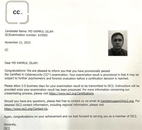 Md Kamrul Islam On Linkedin Isc2 Cybersecurity Informationsecurity
