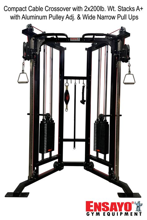 Compact Cable Crossover Machines Ensayo Gym Equipment Inc