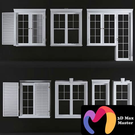 Windows Set 01 3dmaxter