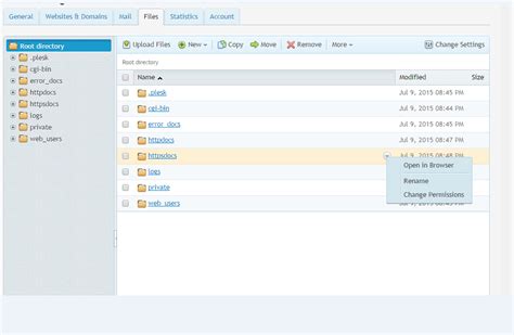 how to fix permissions on your site through the plesk control panel