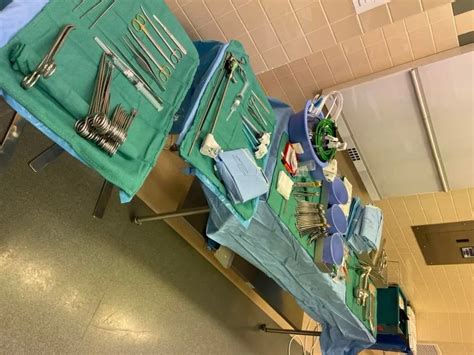 Laparoscopic Hysterectomy Mayo Stand And Back Table Setup Cstsetup