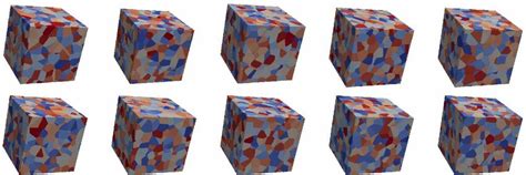 Figure B15 10 Different Microstructures Considered For The