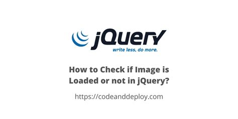 How To Check If Image Is Loaded Or Not In Jquery