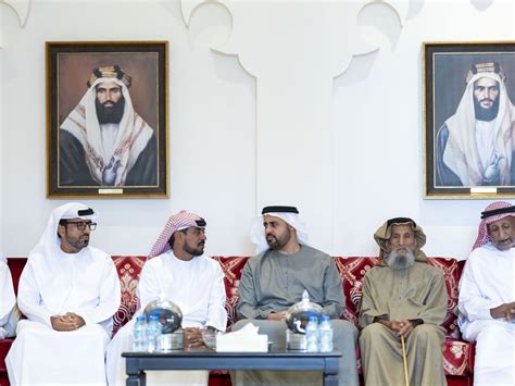 ذياب بن محمد بن زايد يعزي بوفاة سالم النيادي وكالة أنباء الإمارات