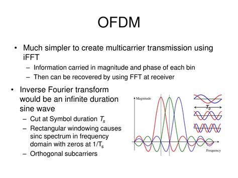 ppt principles of orthogonal frequency division multiplexing and multiple input multiple