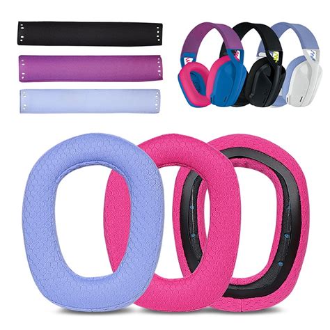 Replacement Headphone Headband Soft Cushion Cover Ear Pads Earpads For Logitech G G