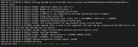 Probleme Nach Update Mariadb Allgemein Simon42 Community