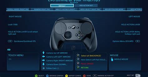 Everything At Your Fingertips A Pillars Of Eternity 2 Deadfire Steam Controller Config