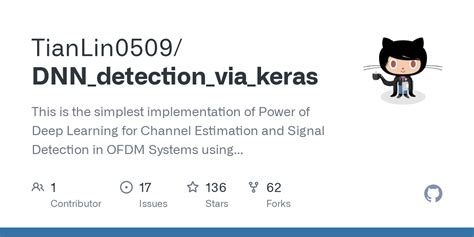 Github Tianlin0509dnndetectionviakeras This Is The Simplest Implementation Of Power Of