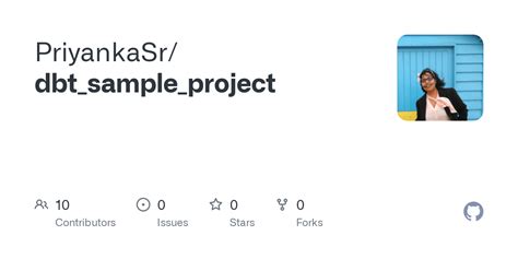 GitHub PriyankaSr Dbt Sample Project